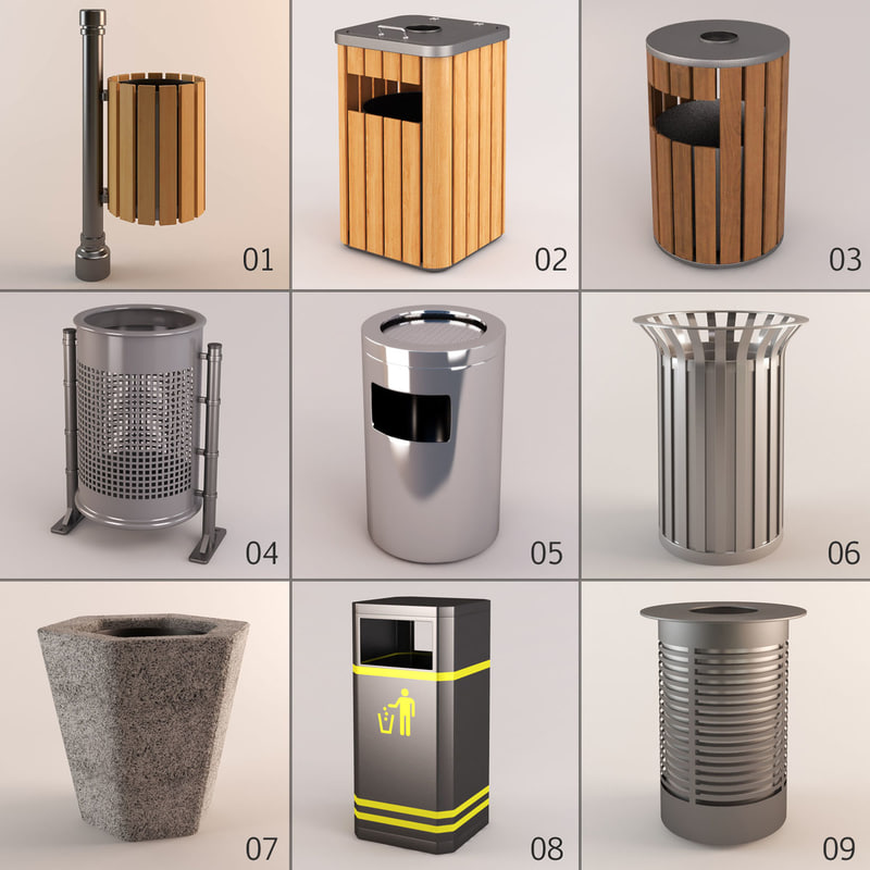 Mobilier stradal metalic | Productie mobilier stradal urban